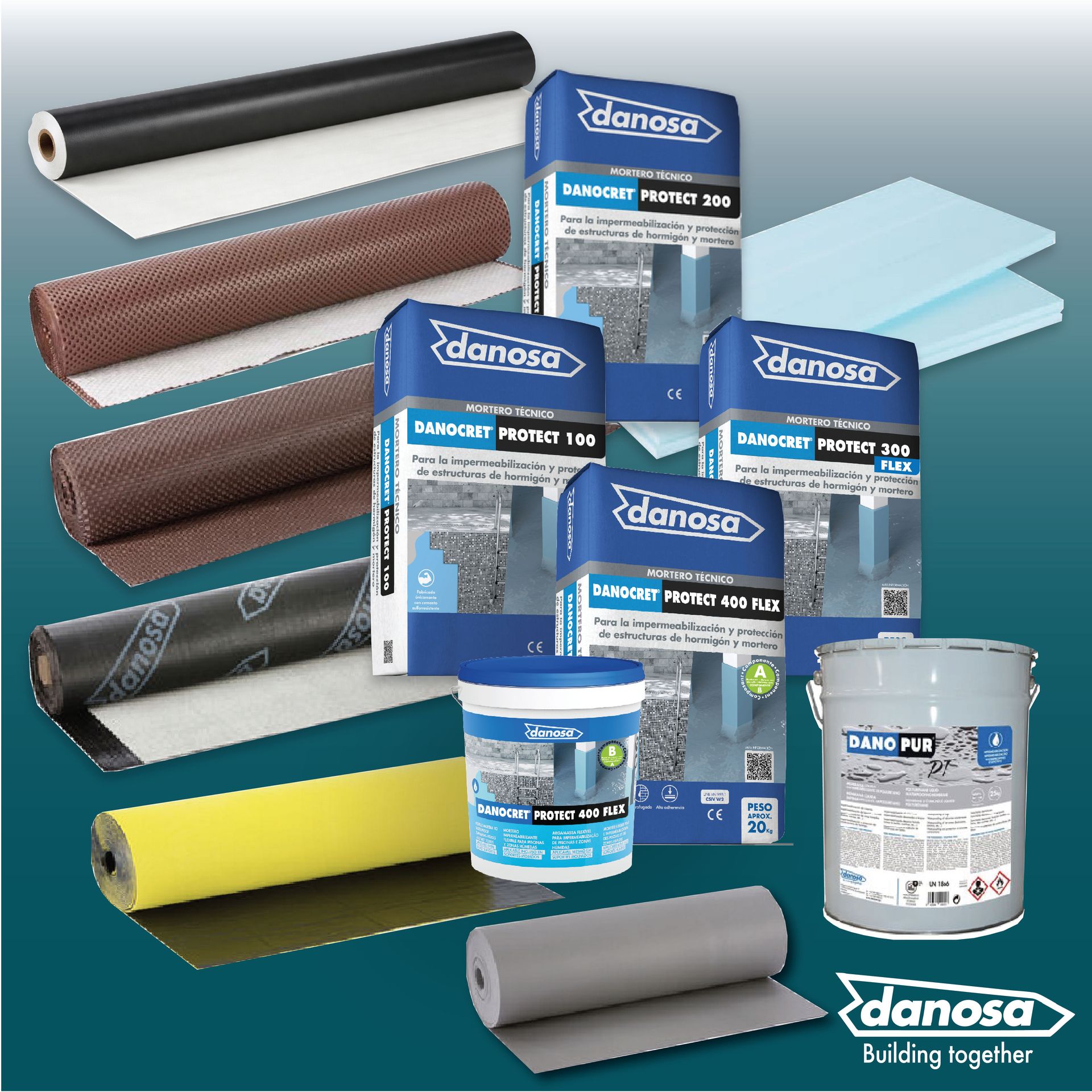 Landing Marca - Danosa | Mexer Recubrimientos